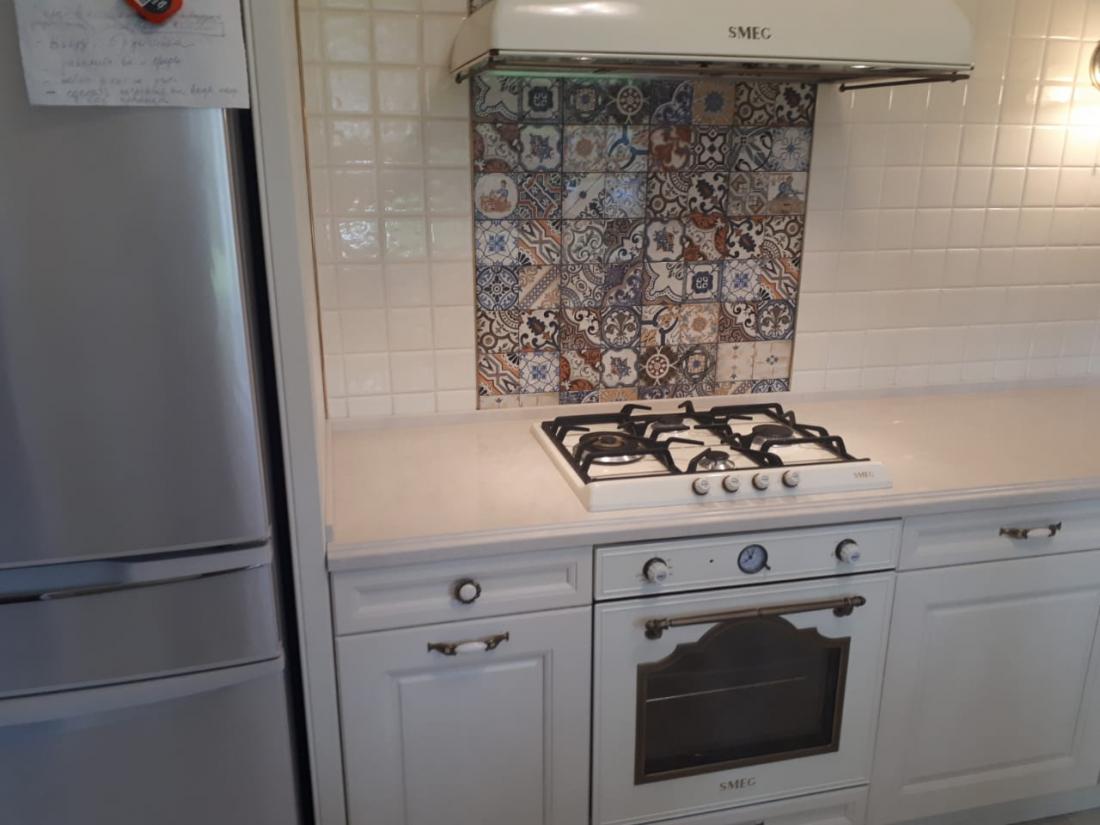 Фото работ: столешница из кварцевого агломерата Silestone Daria - Практика